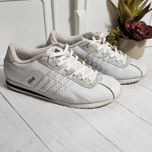 DVS Shoes | Shoes | Dvs Mens White Paisley Skate Shoes Size 15 | Poshmark